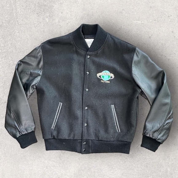 Universal | Jackets & Coats | Universal Pictures 99 Vintage Black ...